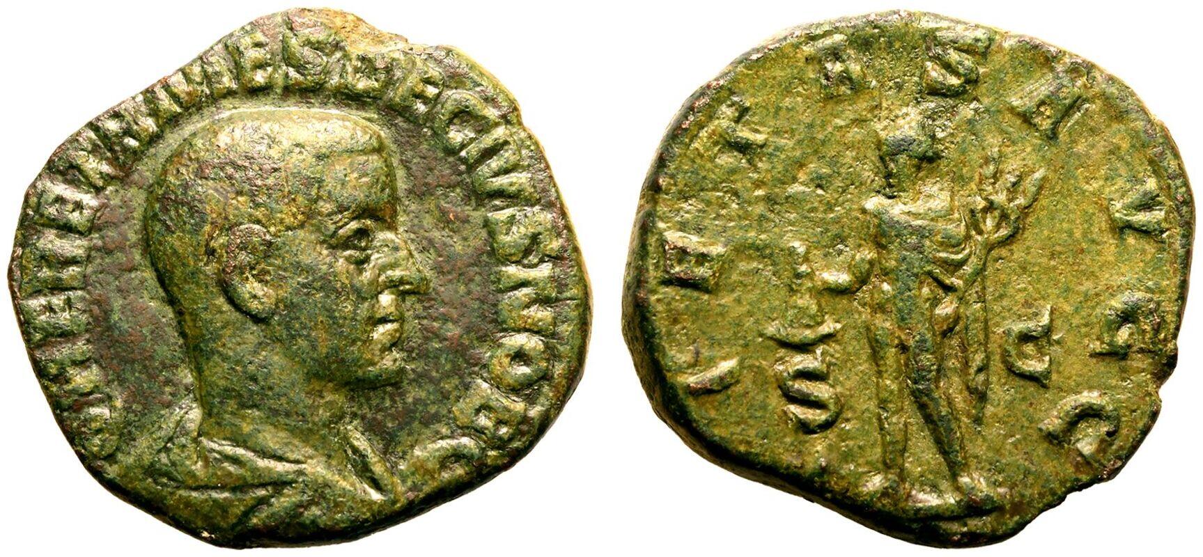 CoinArchives.com Search Results : trajan sestertius