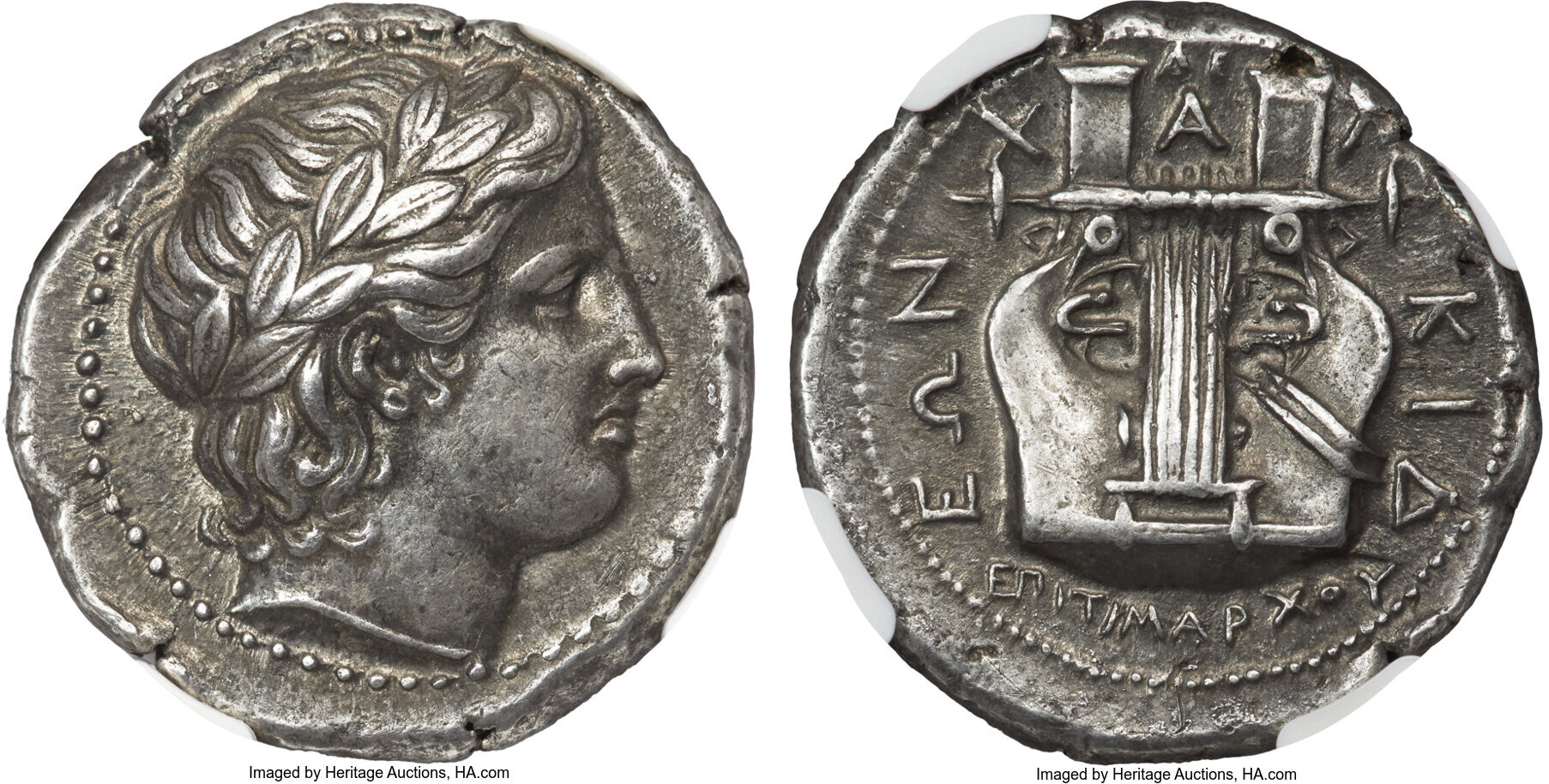 CoinArchives.com Search Results : cithara