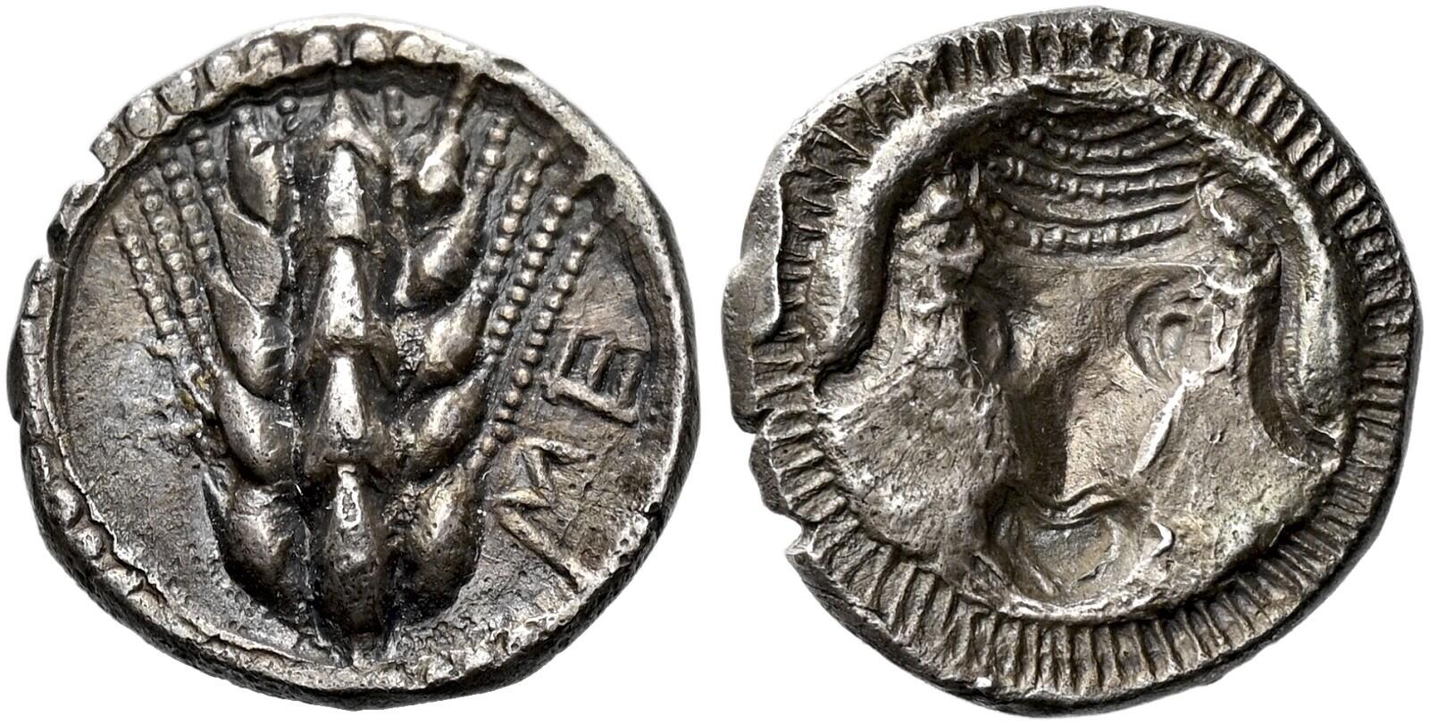 CoinArchives.com Search Results : metapontum