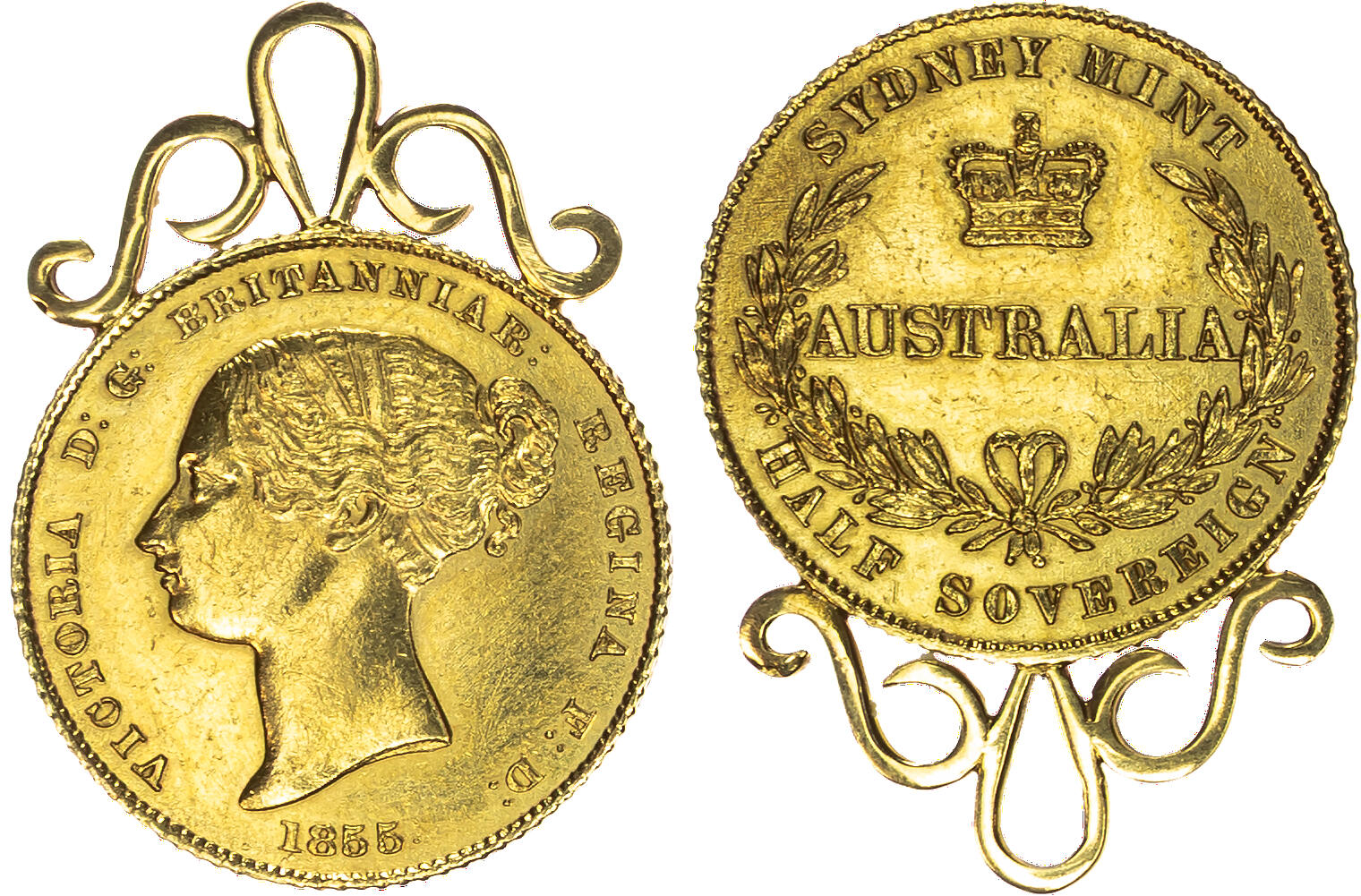 CoinArchives.com Search Results : victoria gold Sovereigns 1855