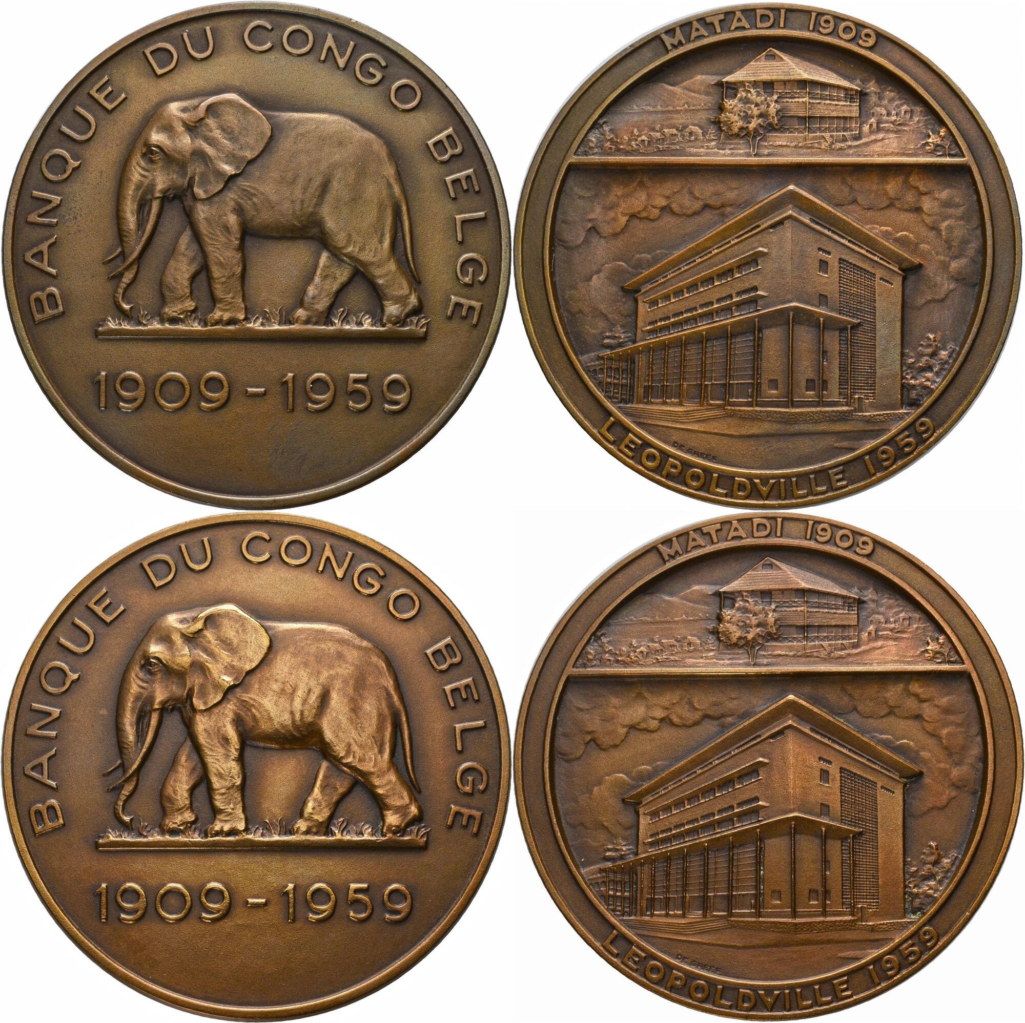 CoinArchives.com Search Results : congo