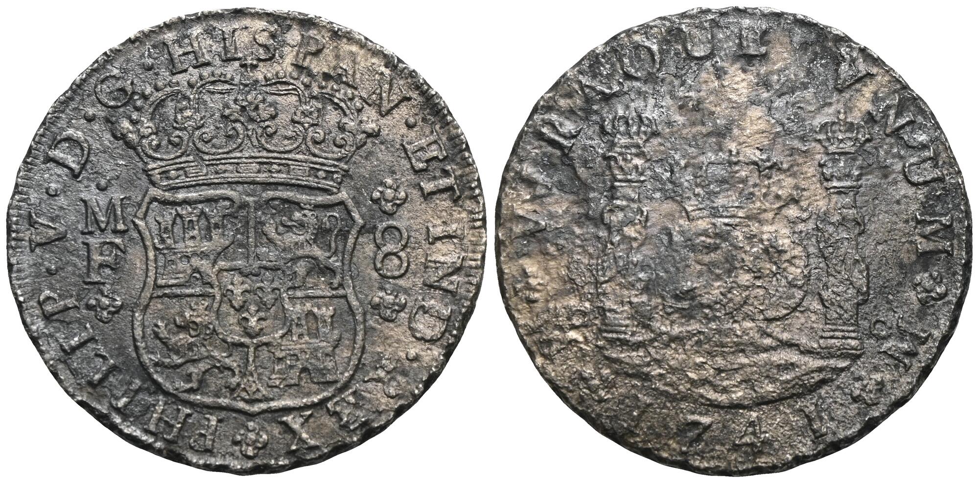 CoinArchives.com Search Results : 8 reales 1741