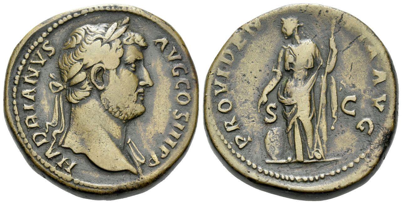 CoinArchives.com Search Results : Hadrian Sestertius